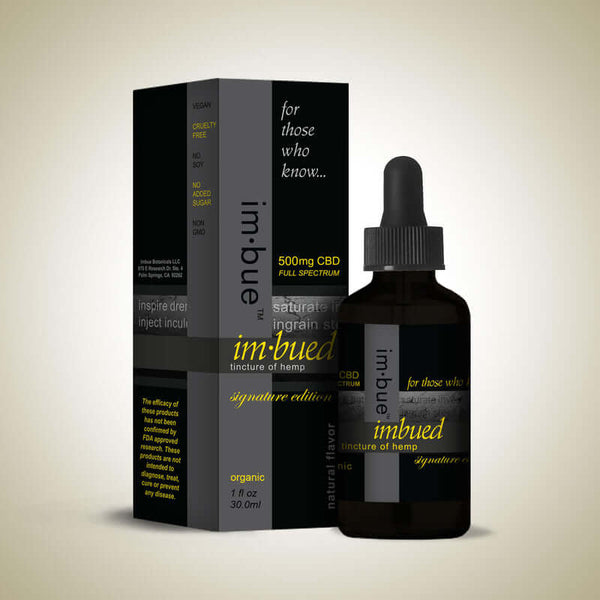 Best Full Spectrum CBD Tinctures by Imbue Botanicals